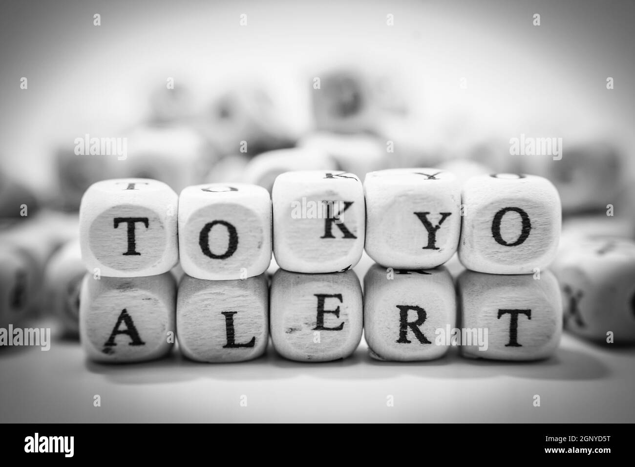 Block of Tokyo alert (TOKYO ALERT). Shooting Location: Tokyo ...