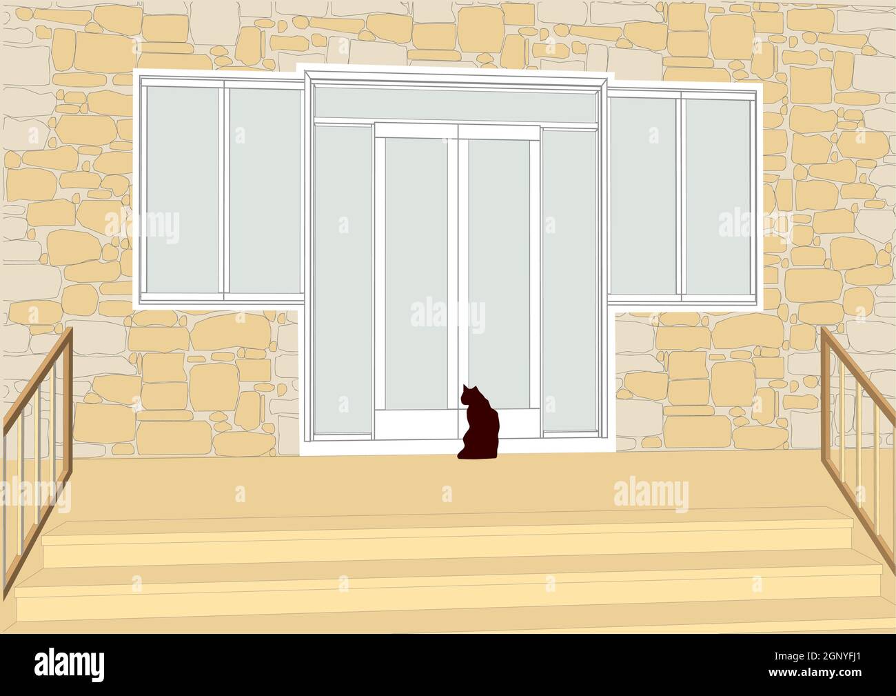 Patio furniture Stock Vector Images - Alamy