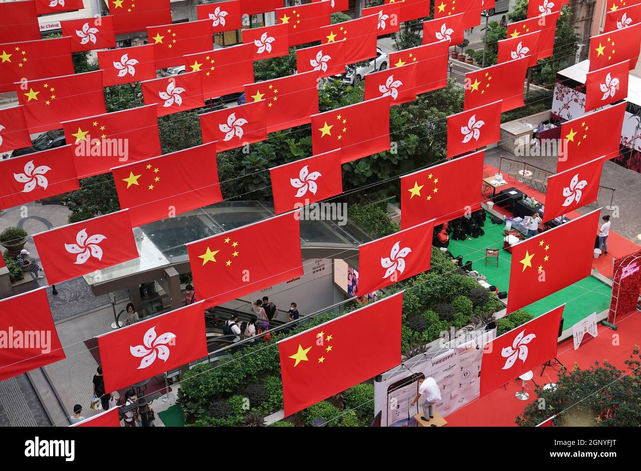 **CHINESE MAINLAND, HONG KONG, MACAU AND TAIWAN OUT**People take photos ...