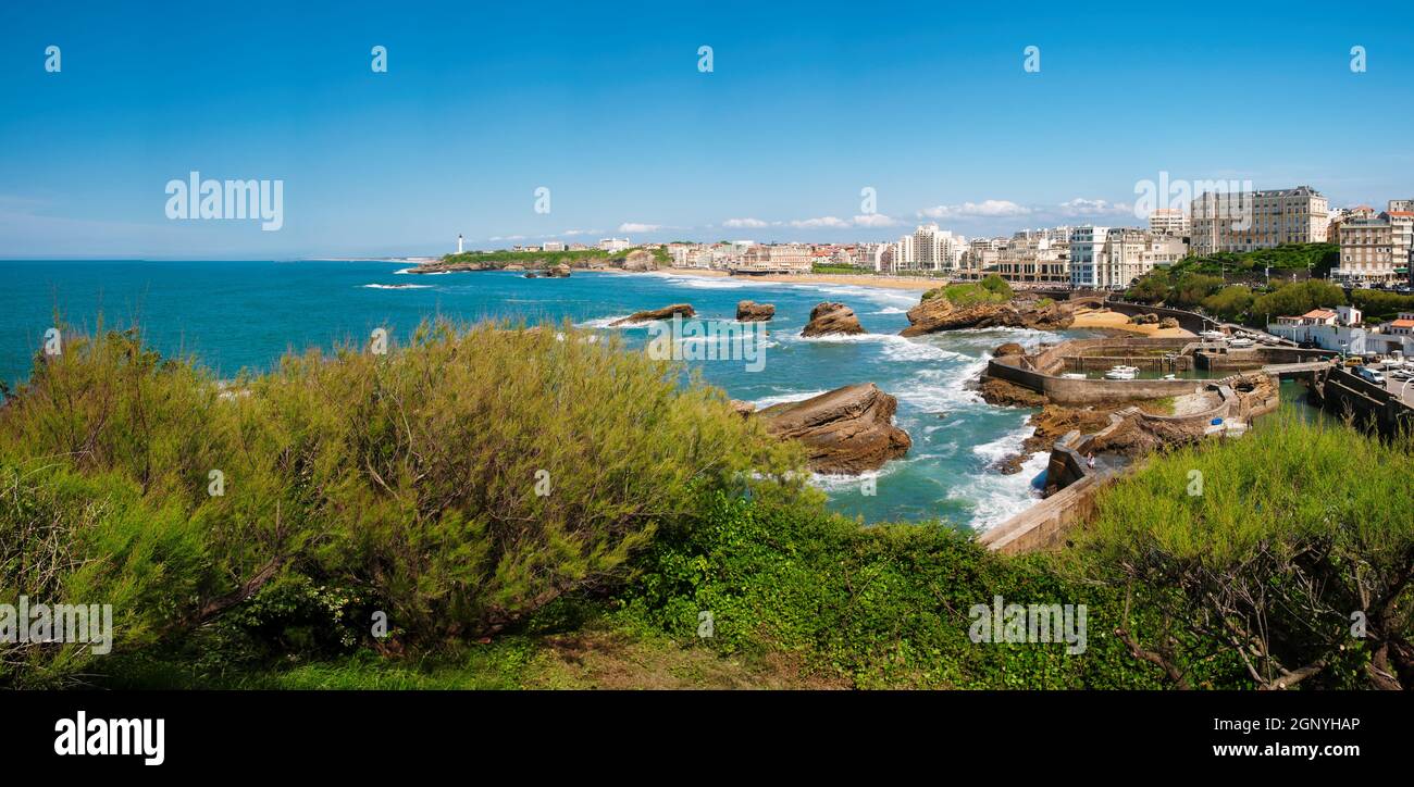 Biarritz city hi-res stock photography and images - Alamy