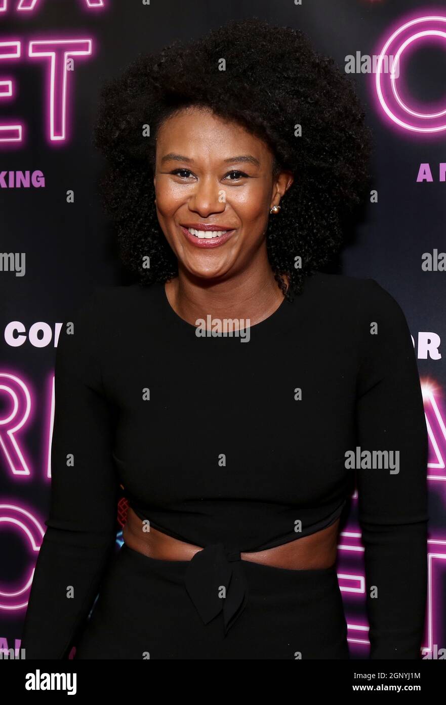 New York, NY, USA. 27th Sep, 2021. Christina Sajous arrives at the ...