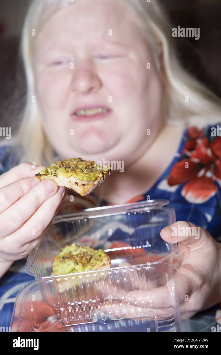 Toast eyes mouth face hi-res stock photography and images - Alamy