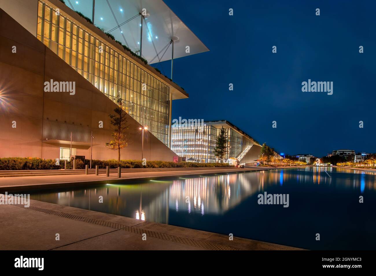 Athens, Attica, Greece - Jul 16, 2020: Stavros Niarchos Foundation ...