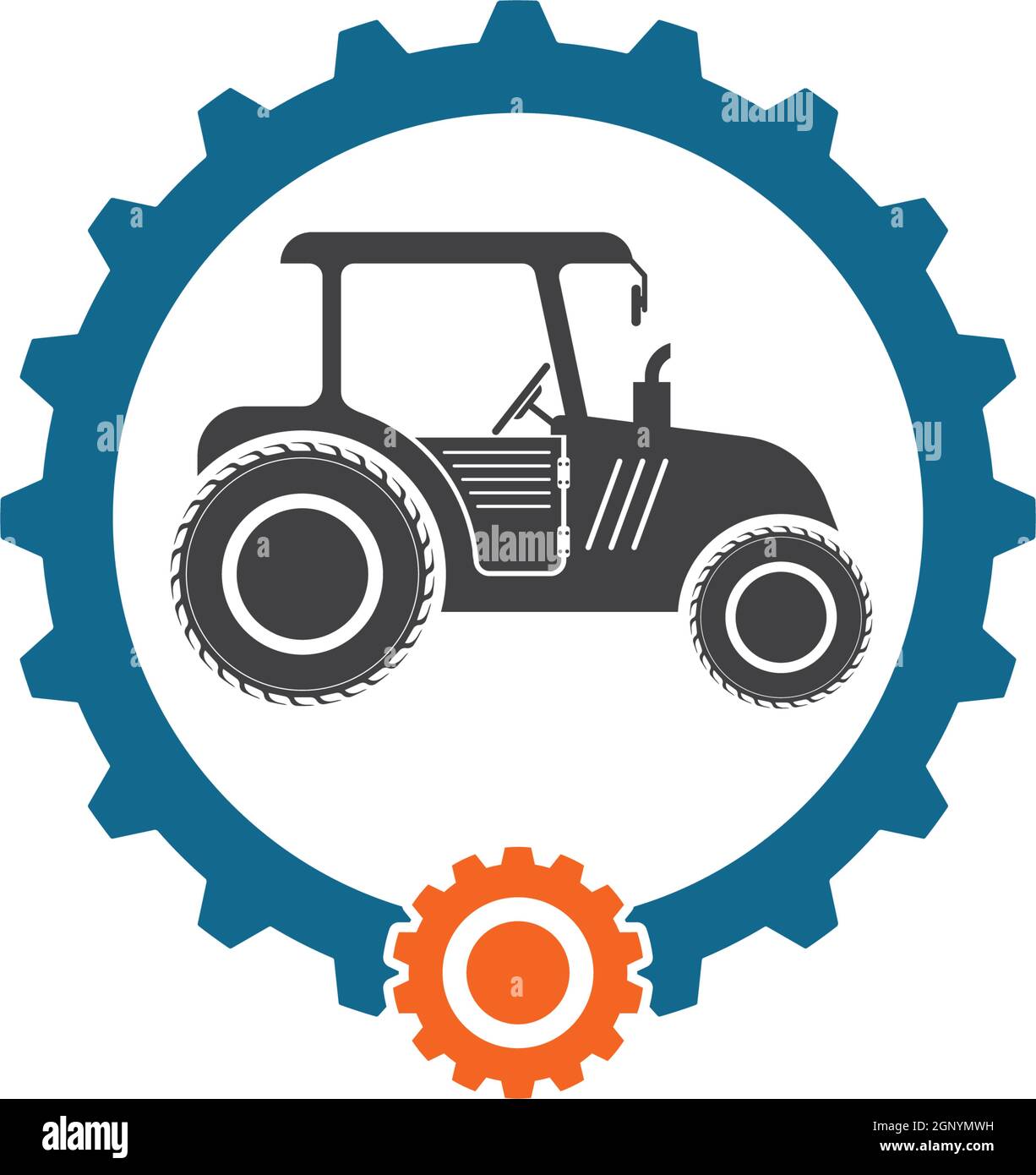 Farm tractor repair Stock Vector Images - Alamy