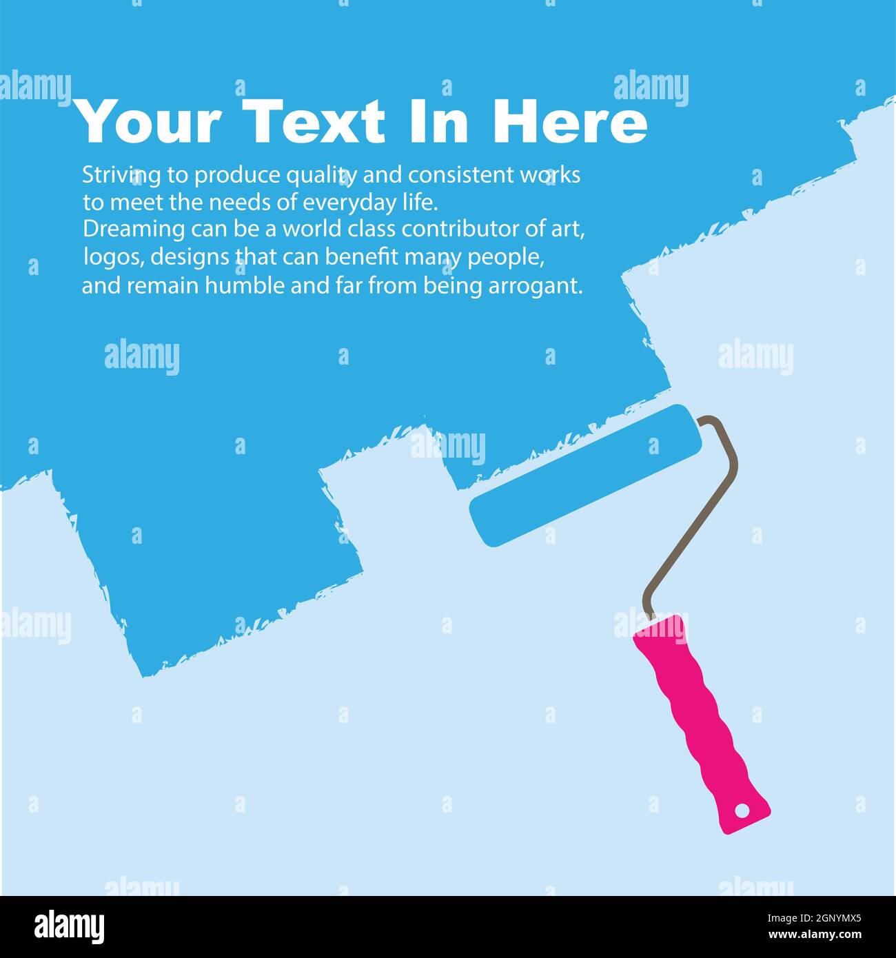 Design sign paint store Stock Vector Images - Alamy