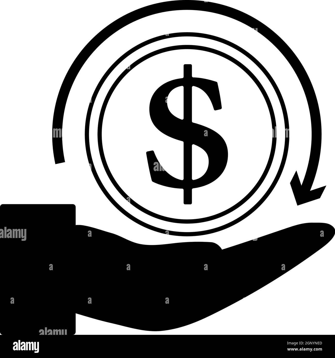 Black money back guarantee Stock Vector Images - Alamy
