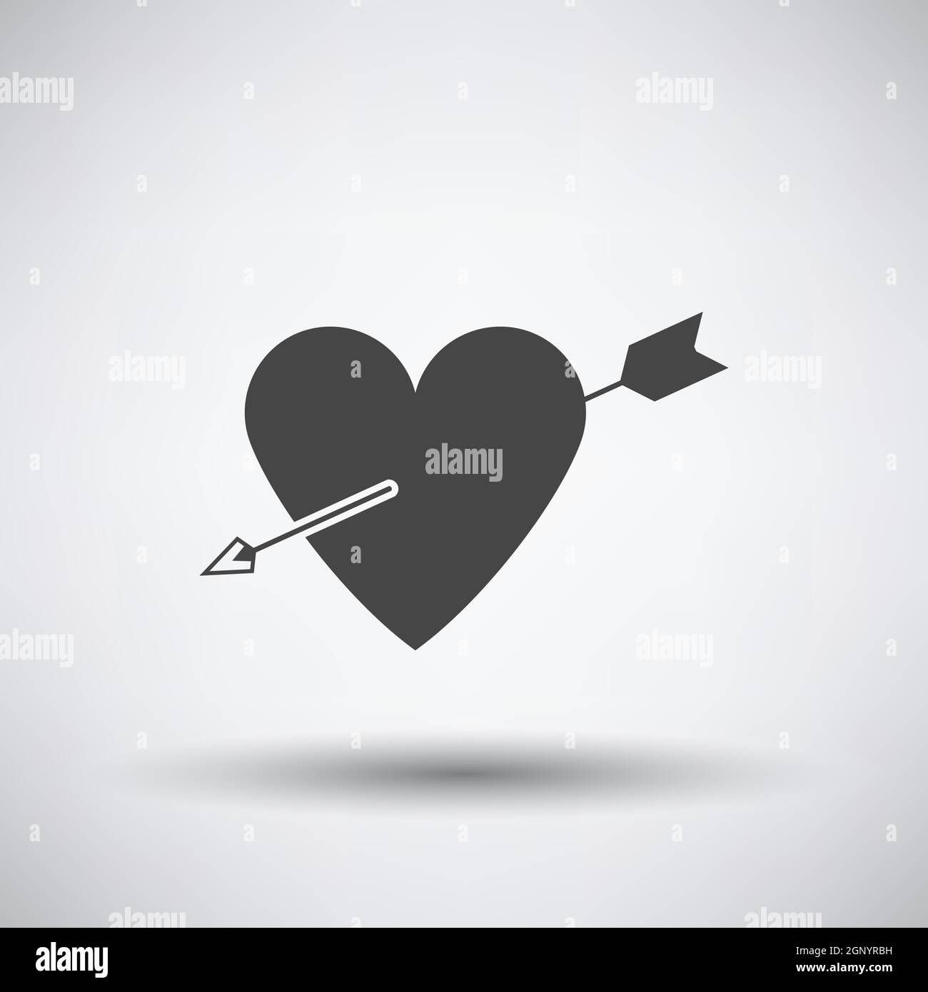 Gray icon black arrow Stock Vector Images - Alamy