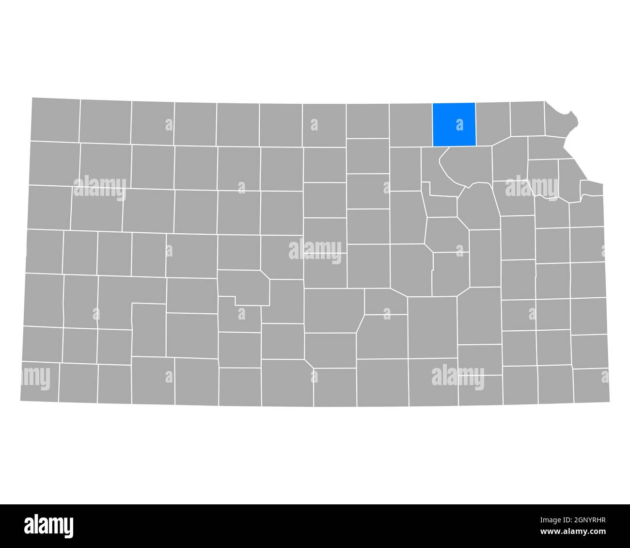 Marshall kansas map hi-res stock photography and images - Alamy