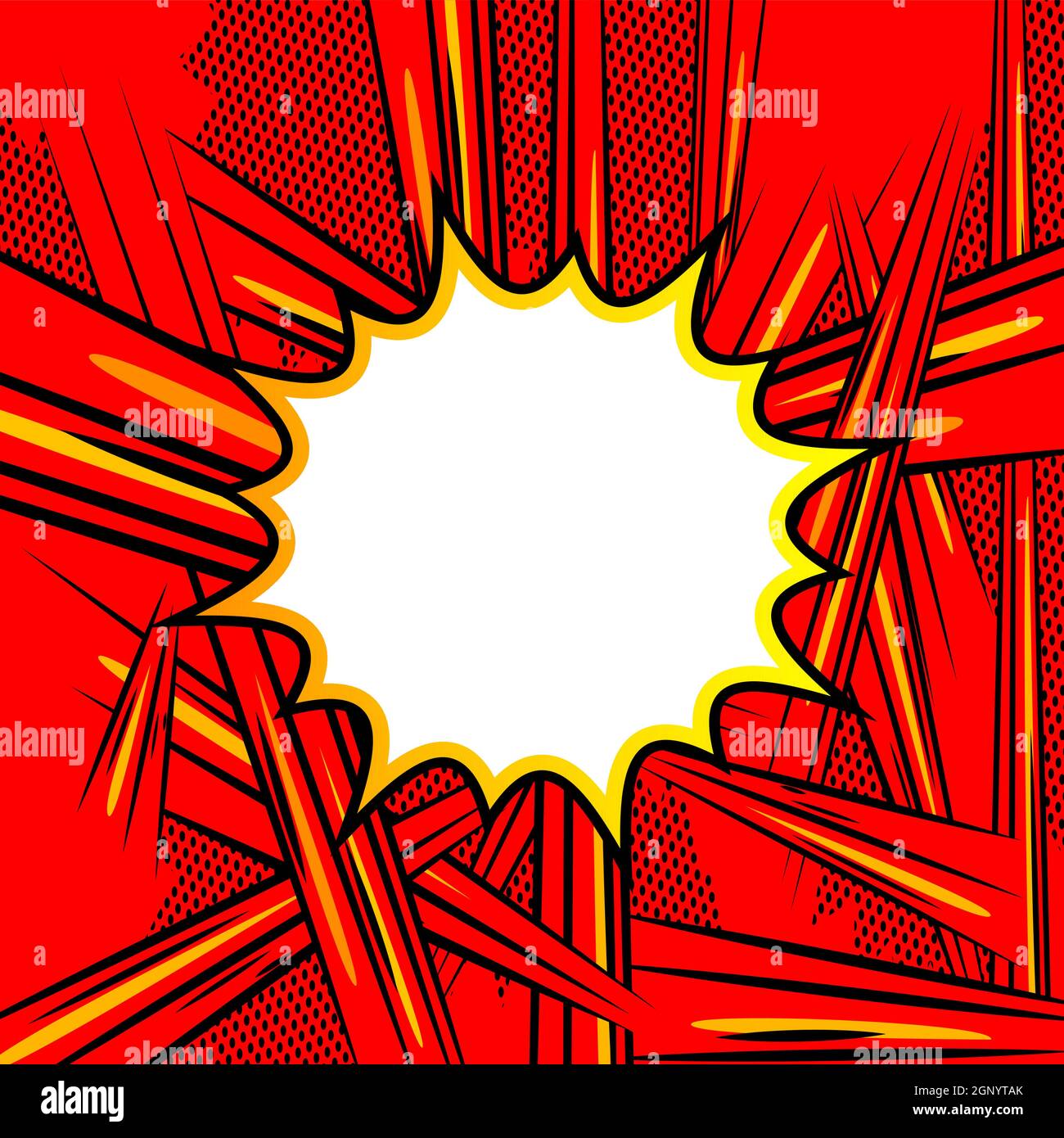 Comic explosion background Stock Vector Images - Alamy