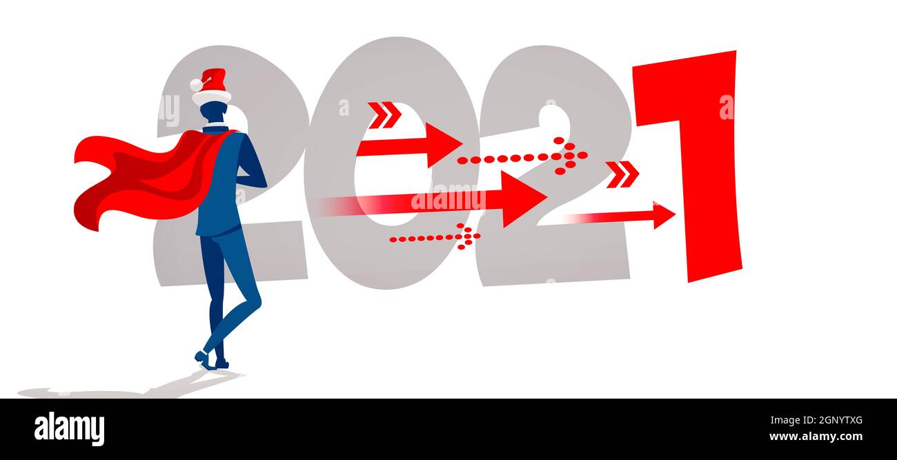 Creative design concept for the year 2021. 3D illustration Stock Photo ...