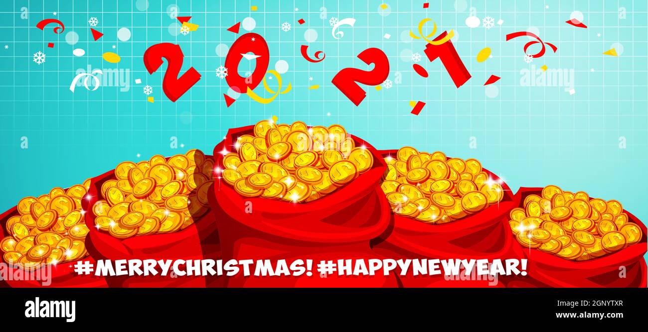Creative design concept for the year 2021. 3D illustration Stock Photo ...