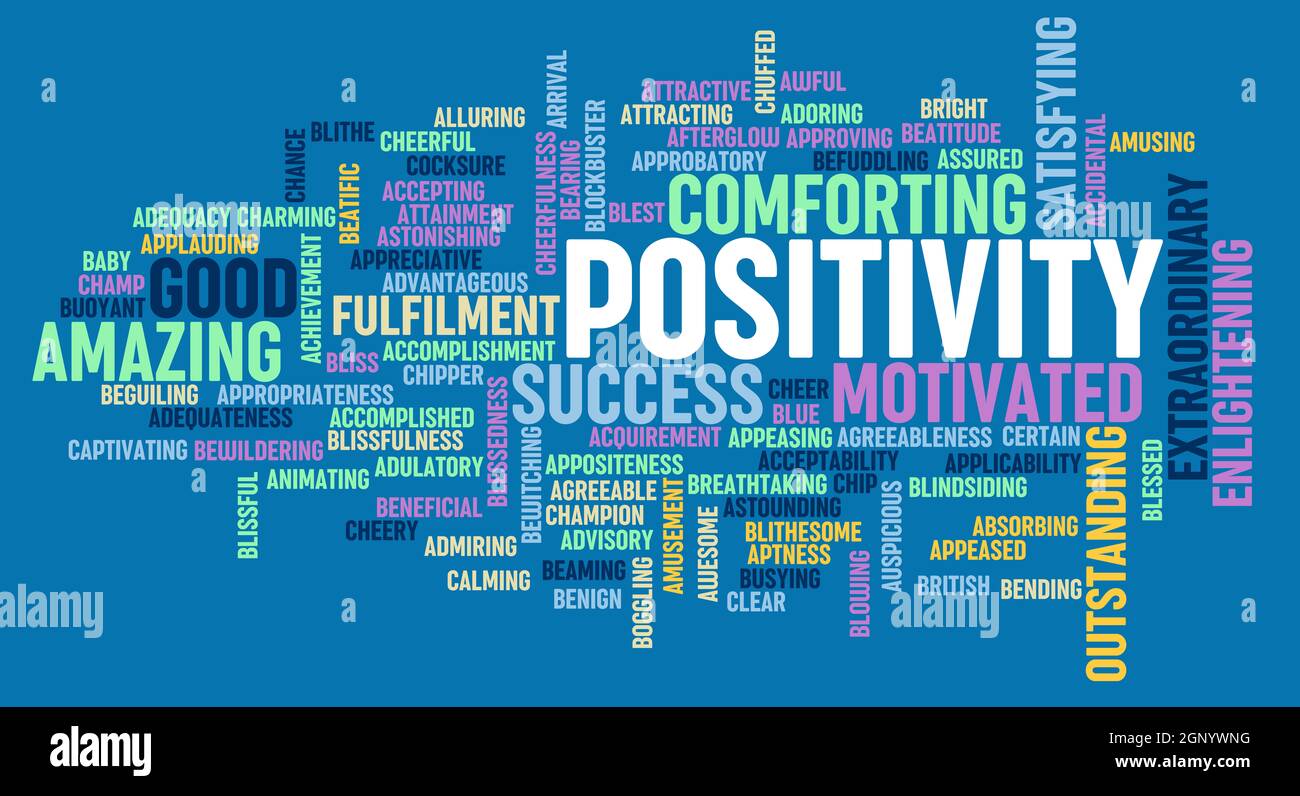 Think Positive or Thinking as an Optimist Stock Photo - Alamy