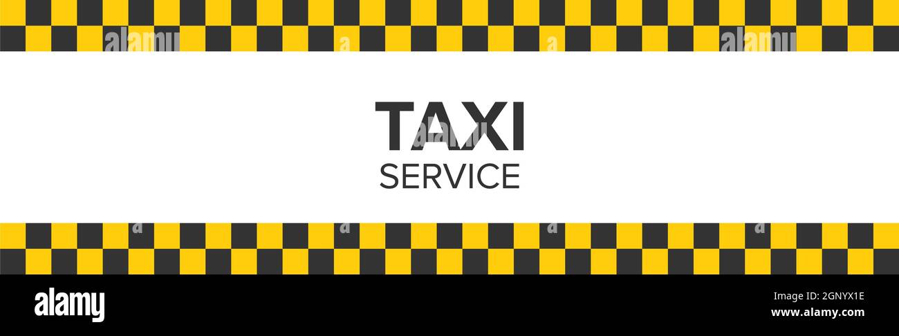 Abstract background in the style of a taxi - Vector illustration Stock ...