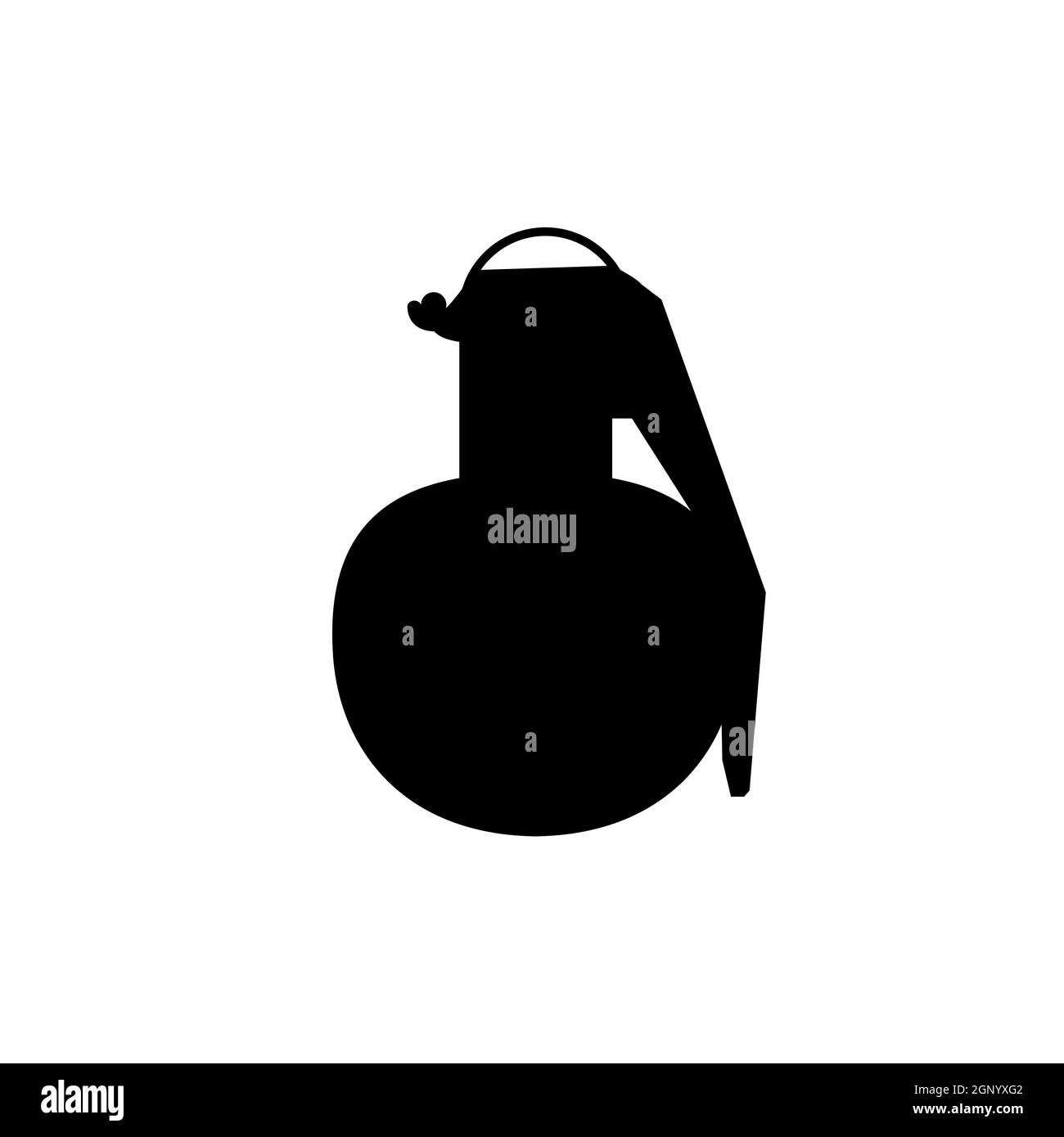 Grenade icon on white background. hand grenade sign. Terrorism symbol ...