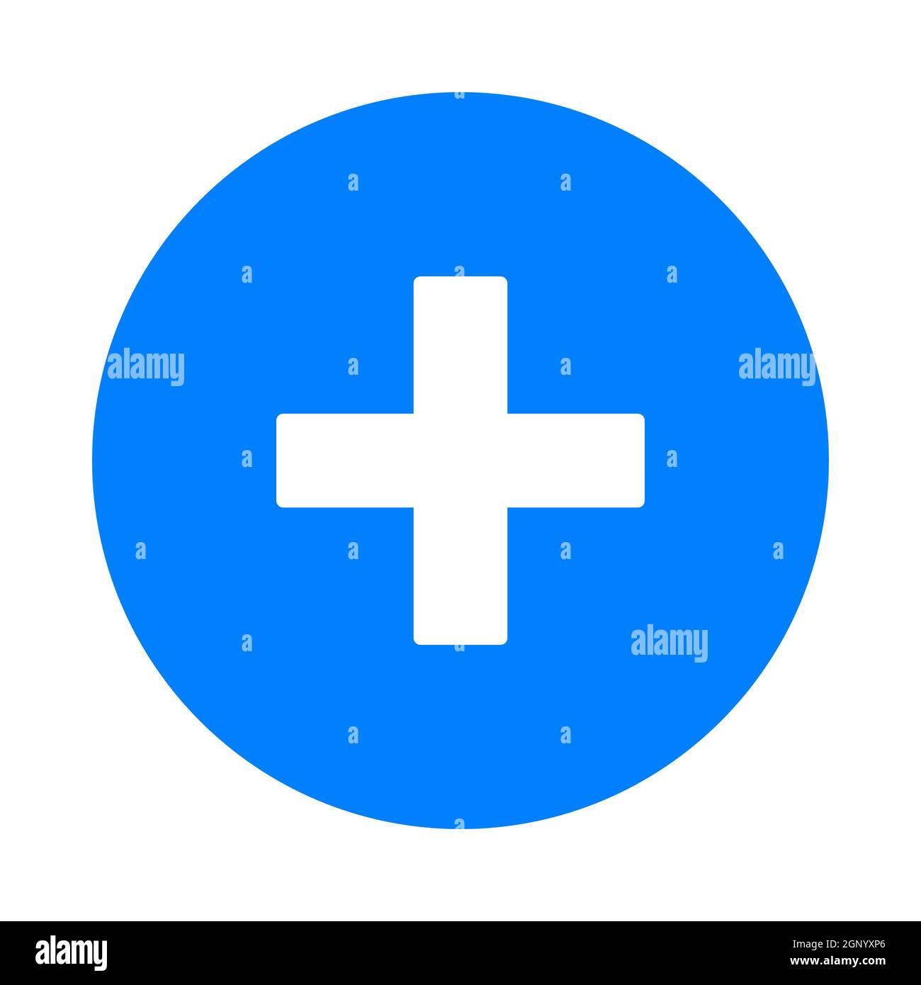 Plus and circle Stock Photo - Alamy