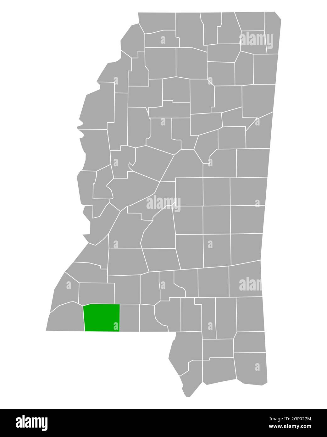 Map of amite hi-res stock photography and images - Alamy