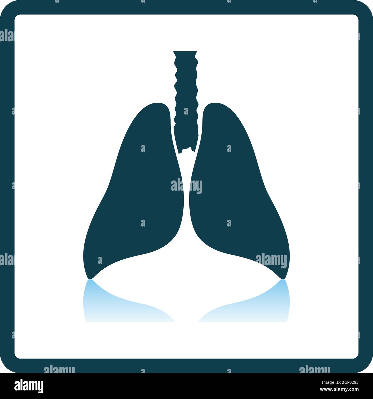 Human Lungs Icon Stock Vector Image & Art - Alamy
