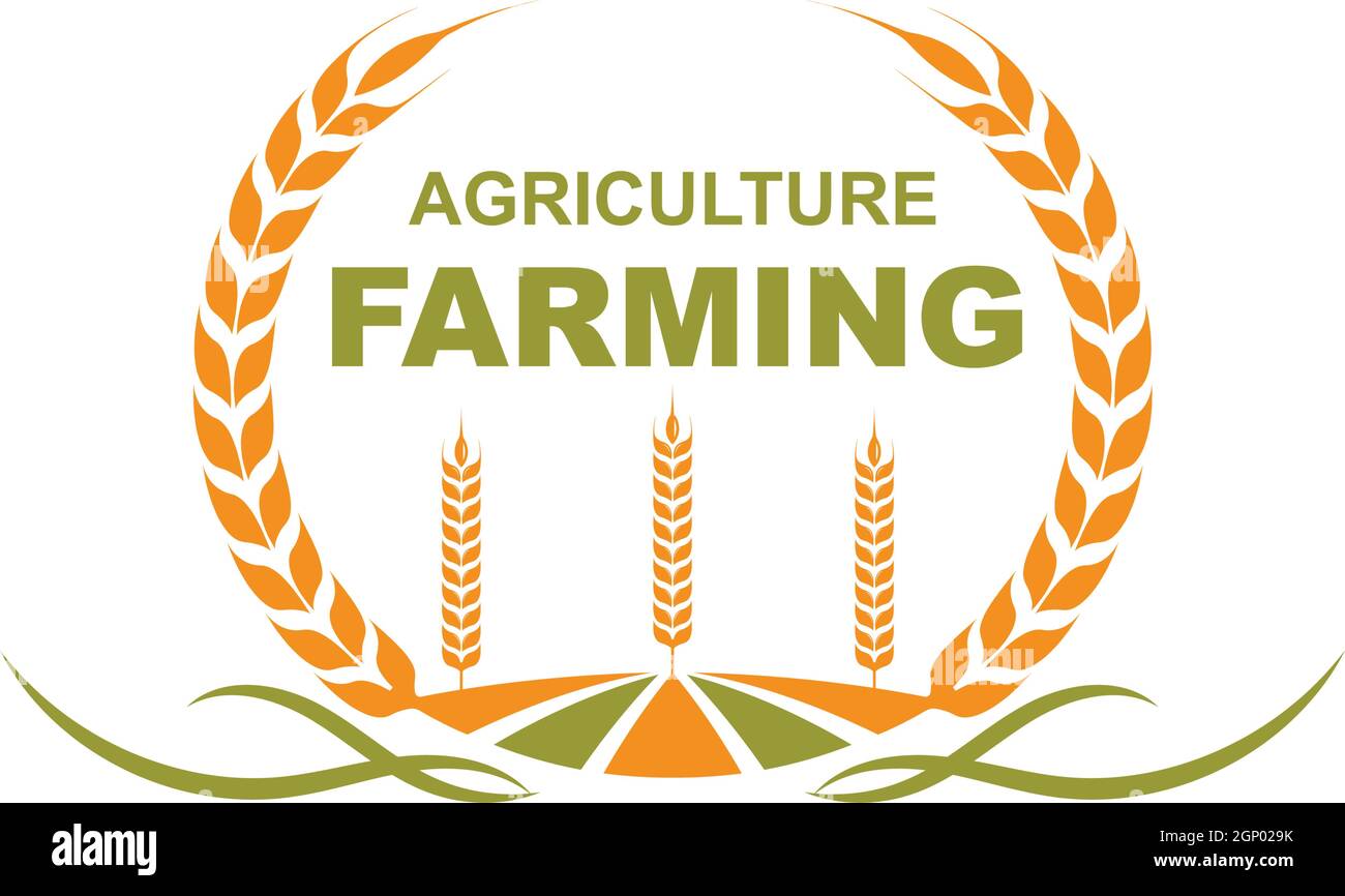 Agriculture concept icon Cut Out Stock Images & Pictures - Alamy