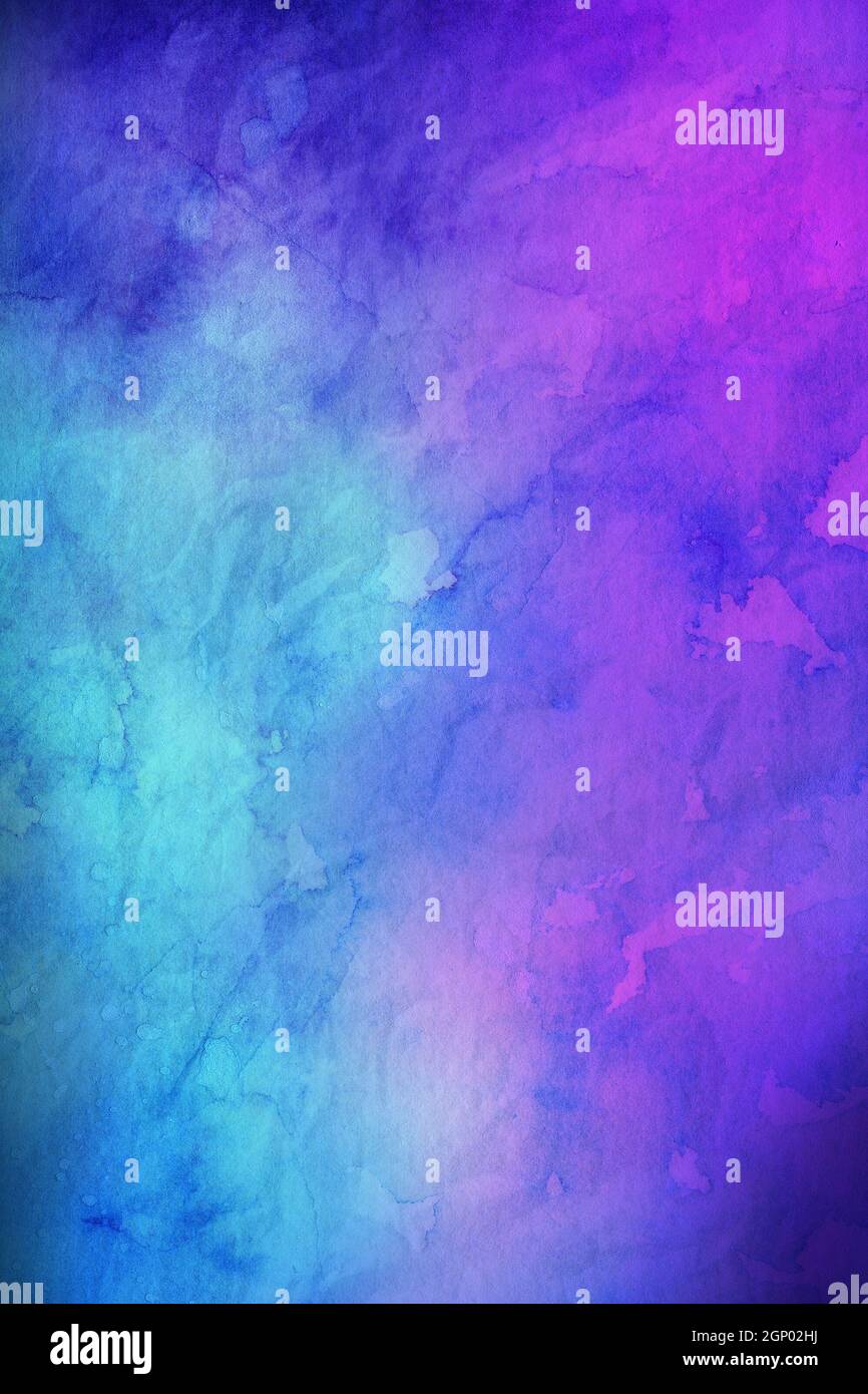 a Watercolor texture background colorful splash Stock Photo - Alamy