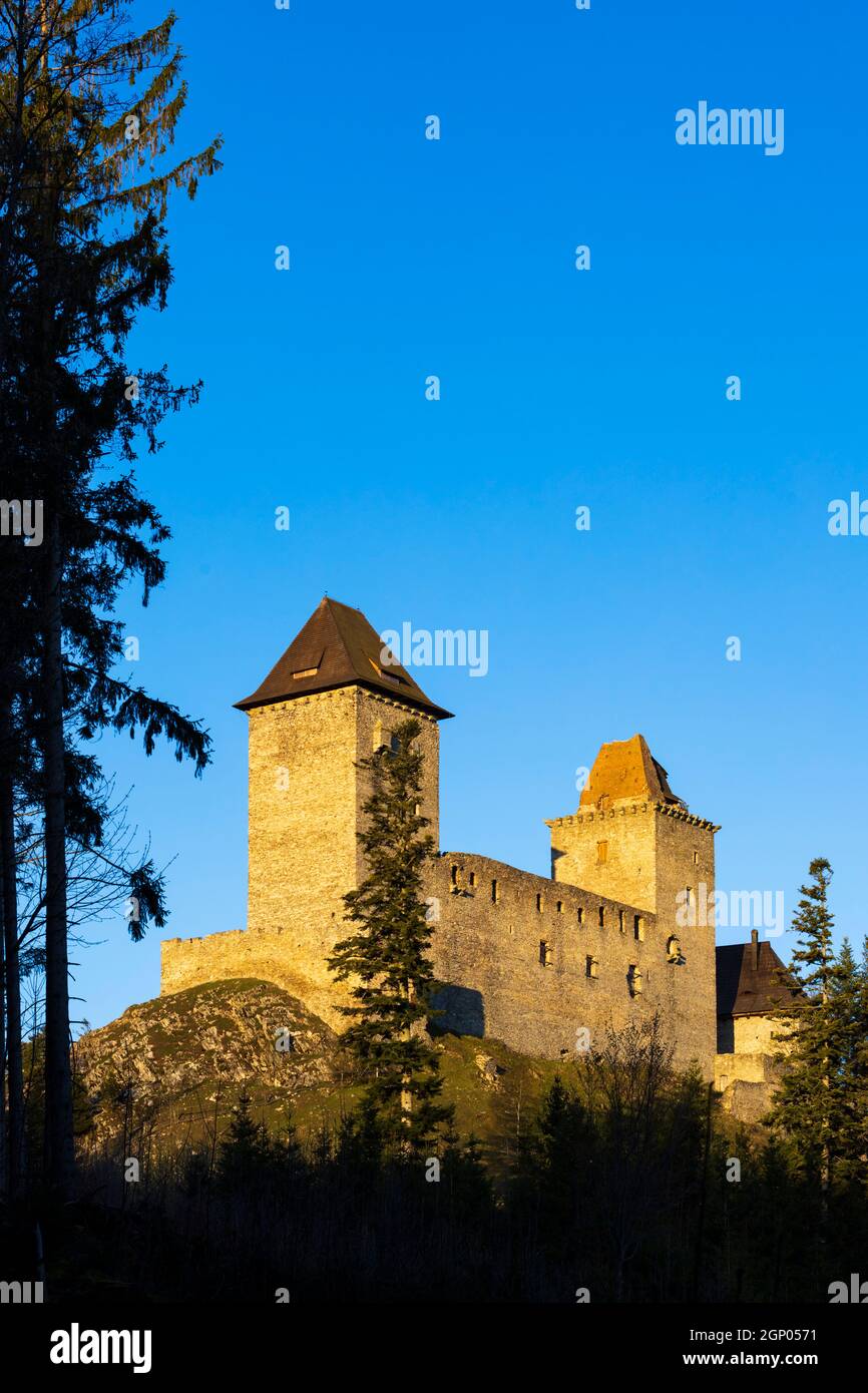Kasperk castle in Sumava, Czech Republic Stock Photo - Alamy