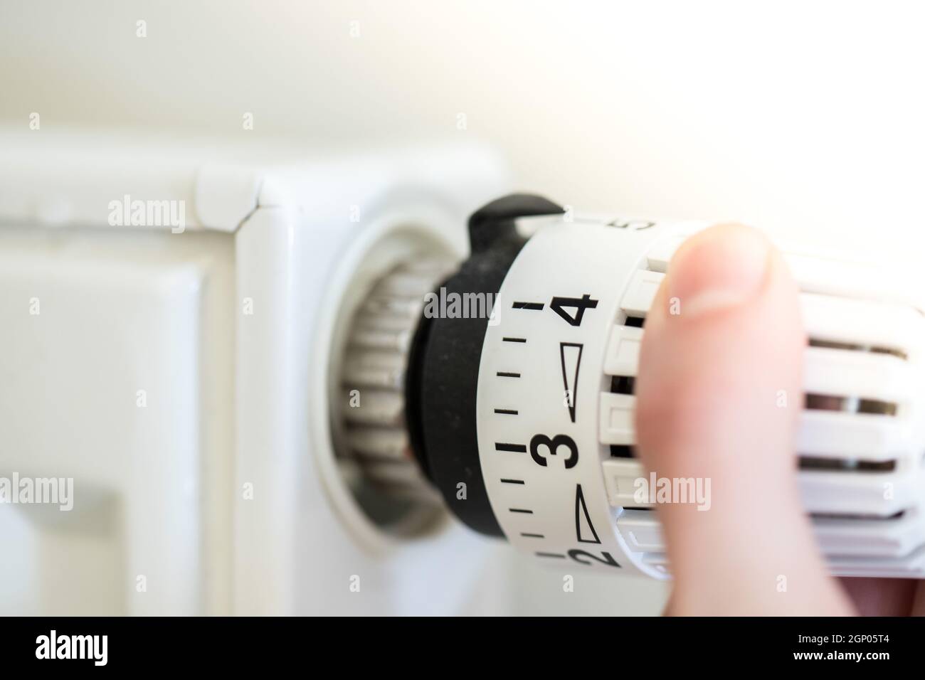 Close up picture of a heat regulator Stock Photo - Alamy