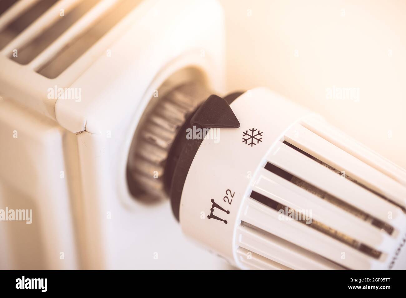 Close up picture of a heat regulator Stock Photo - Alamy