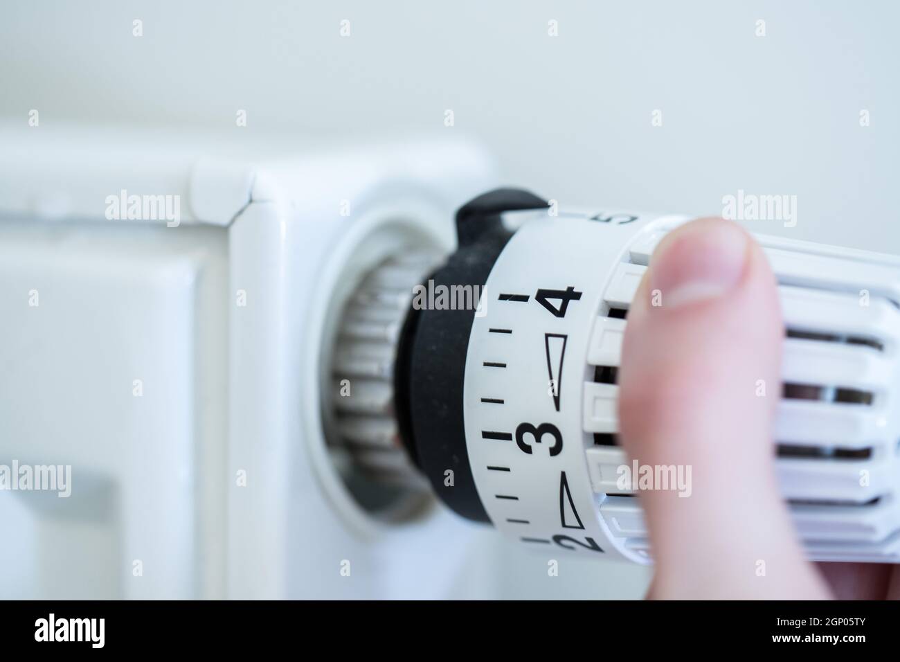 Close up picture of a heat regulator Stock Photo - Alamy