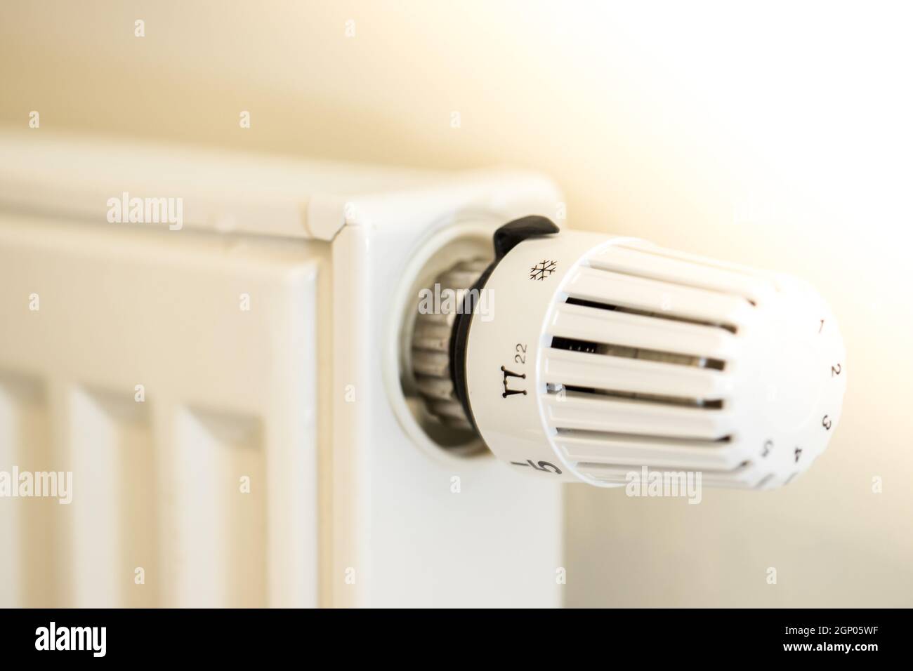 Close up picture of a heat regulator Stock Photo - Alamy