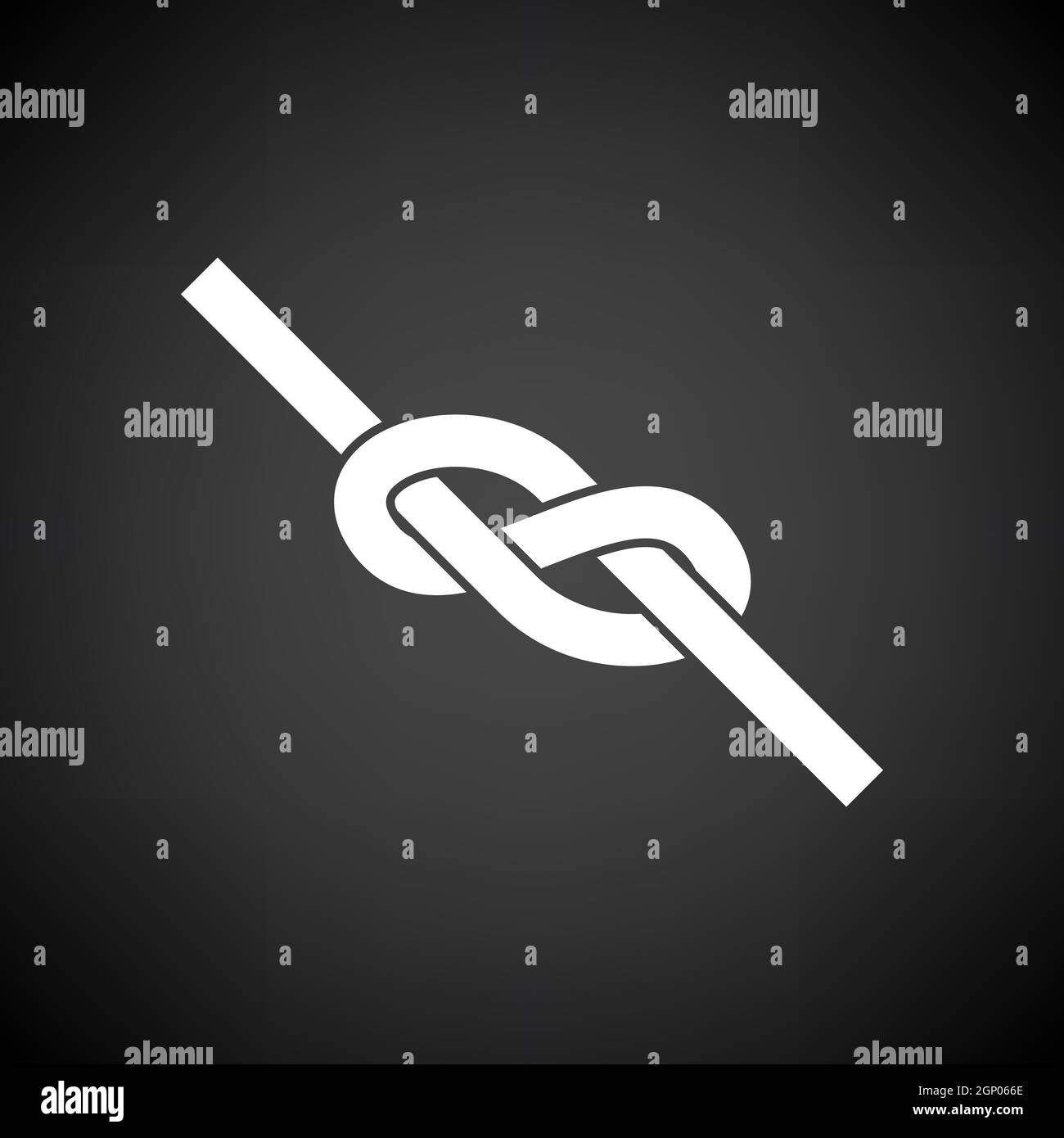 Alpinist Rope Knot Icon Stock Vector Image & Art - Alamy