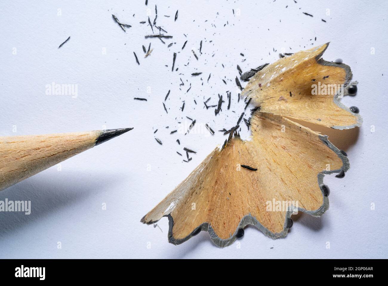 the tip of a sharpened pencil Stock Photo - Alamy