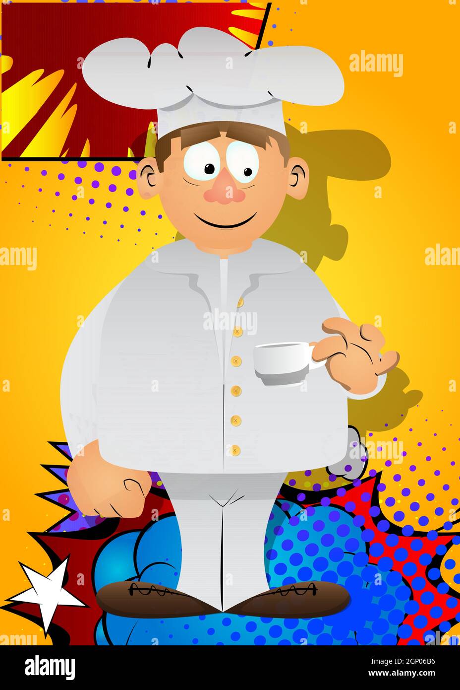 Coffee cook Stock Vector Images - Alamy