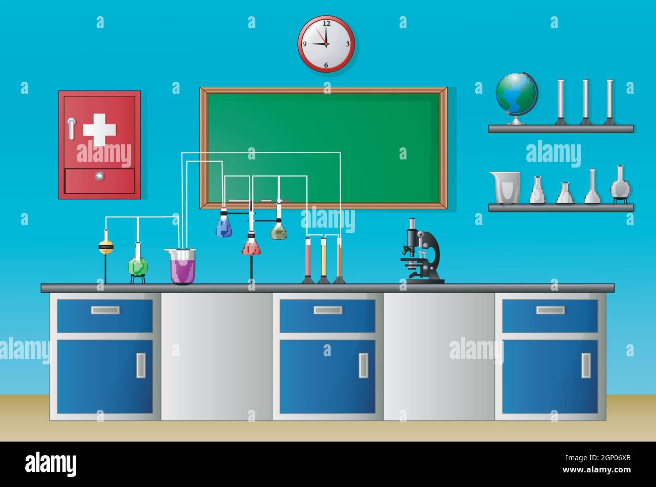 Experimental table Stock Vector Images - Alamy