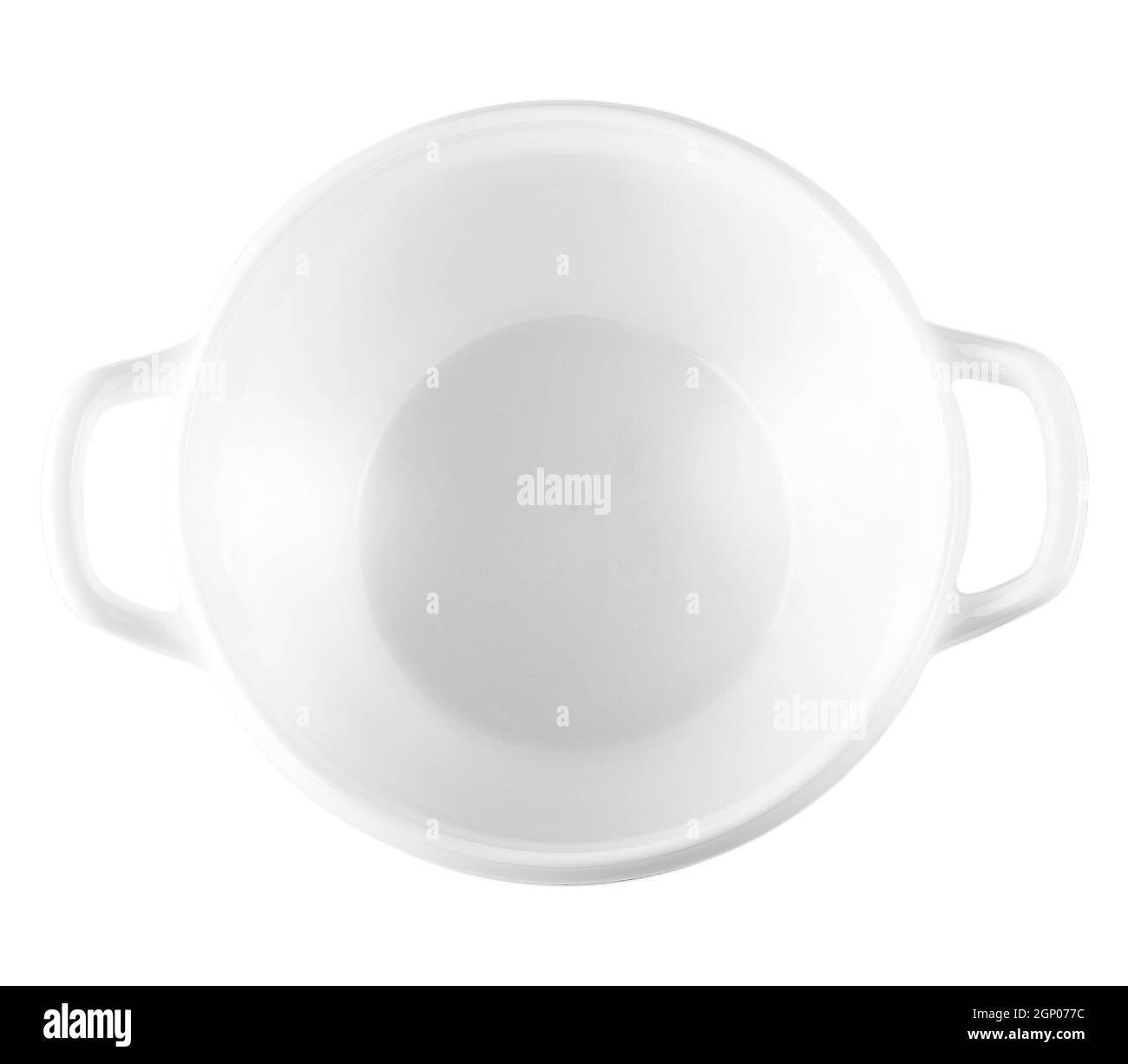 Empty white ceramic bowl for soup, isolated on white background Stock ...