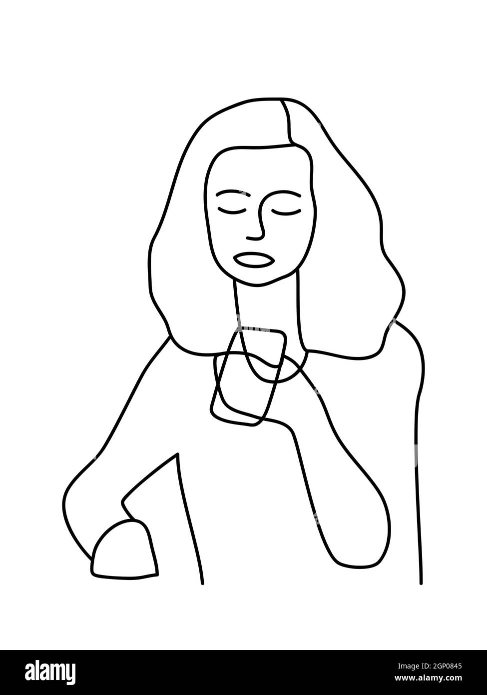 Line art pattern on Cut Out Stock Images & Pictures - Alamy