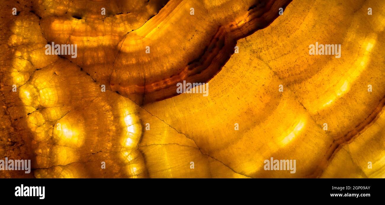 Architectural detail of an antique alabaster stone sheet. Alabaster is ...