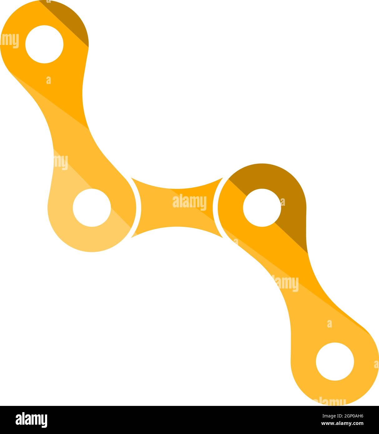 Bike Chain Icon Stock Vector Image & Art - Alamy