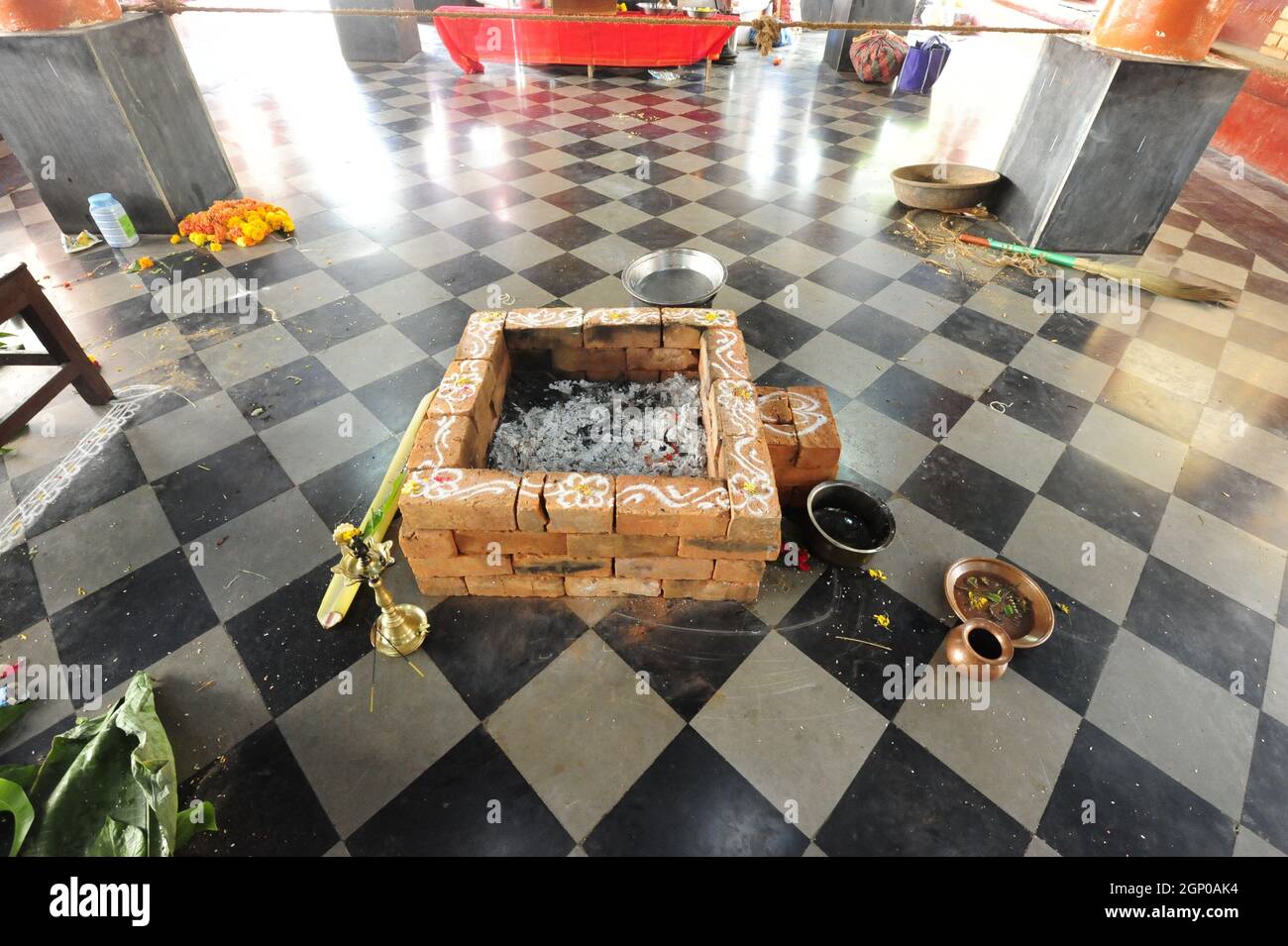 a hindu temple or mandir in Hinduism religion in India Stock Photo - Alamy