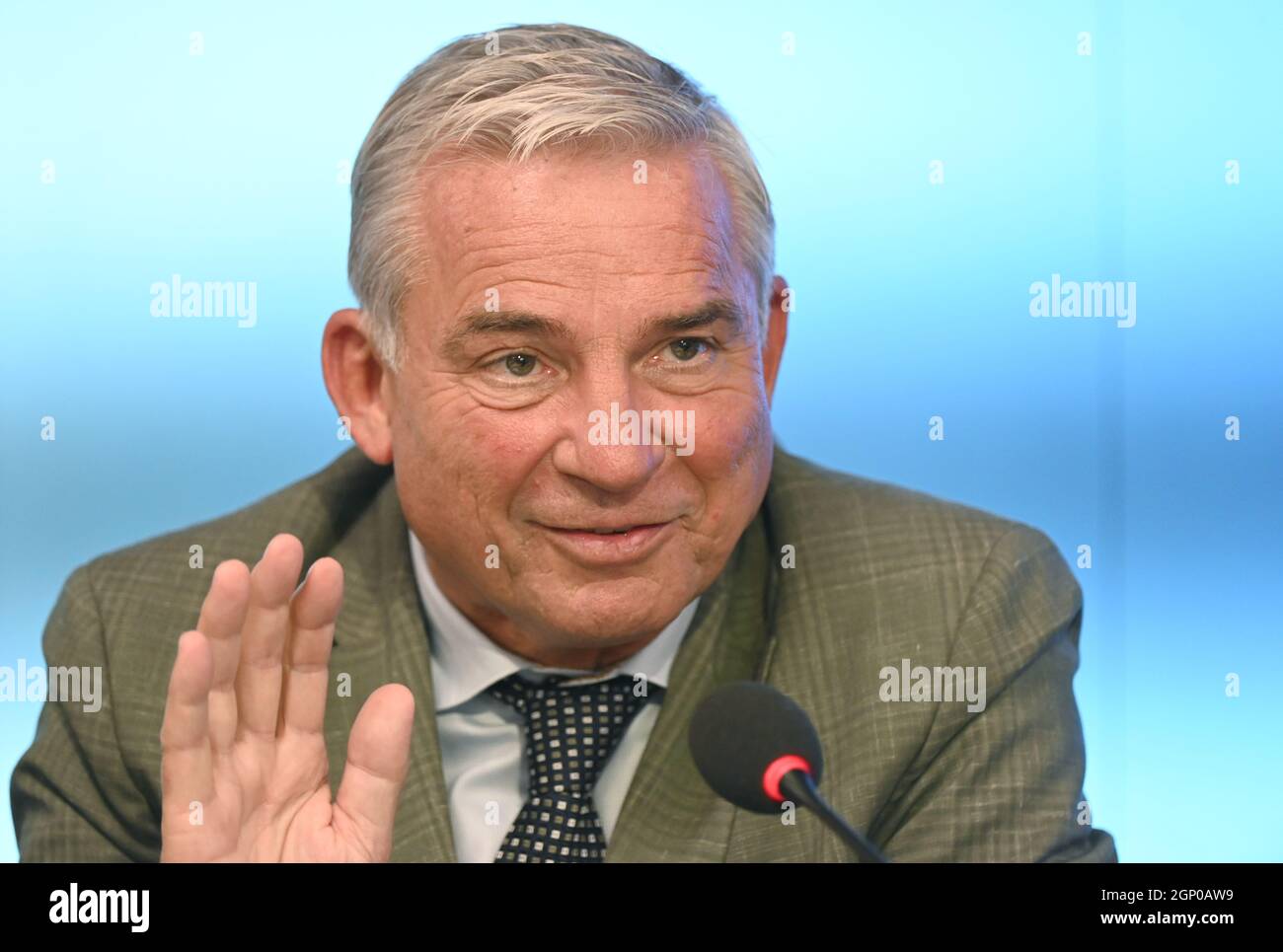 Stuttgart, Germany. 28th Sep, 2021. Thomas Strobl (CDU), Minister of ...
