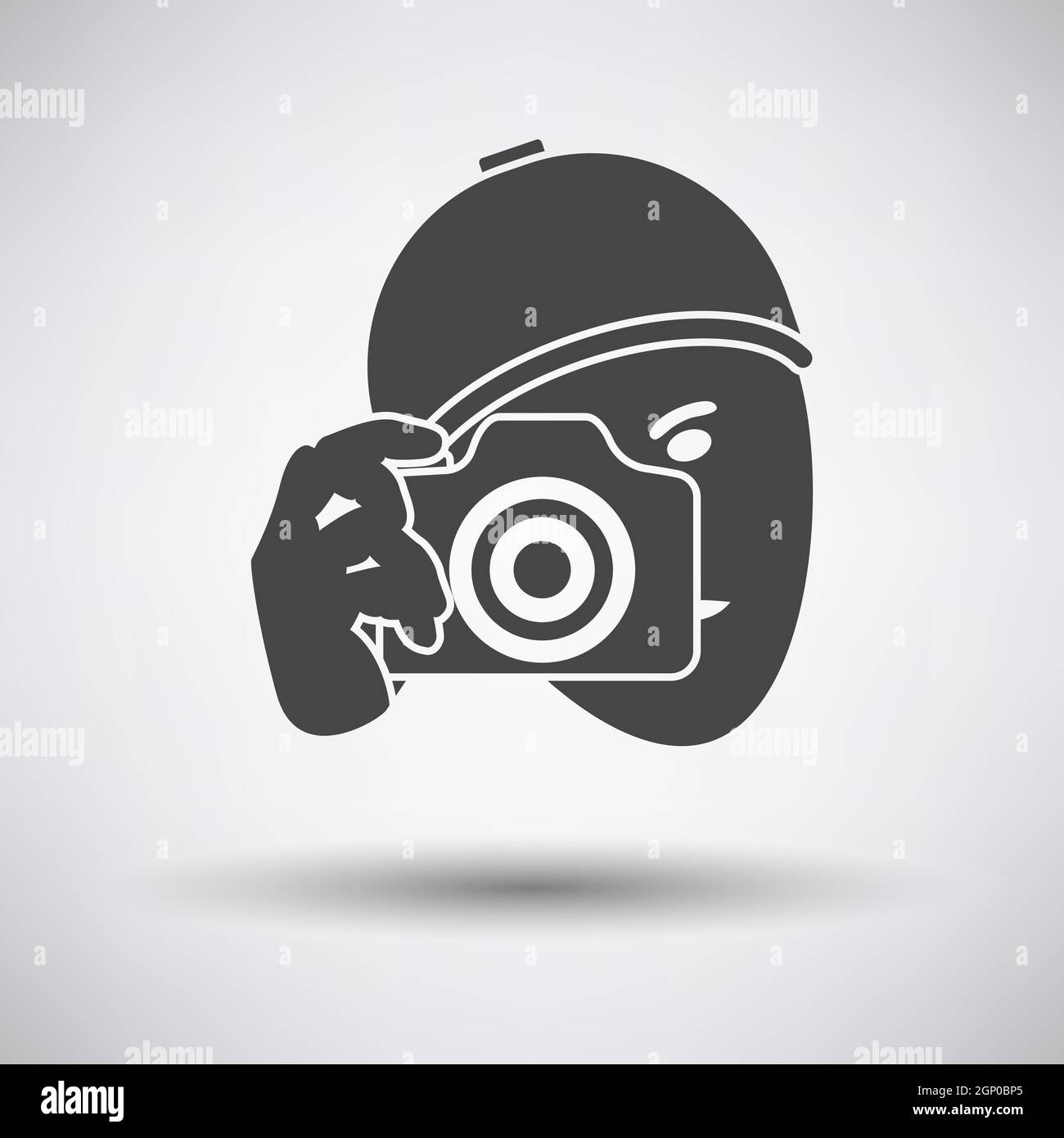 Detective With Camera Icon Stock Vector Image & Art - Alamy
