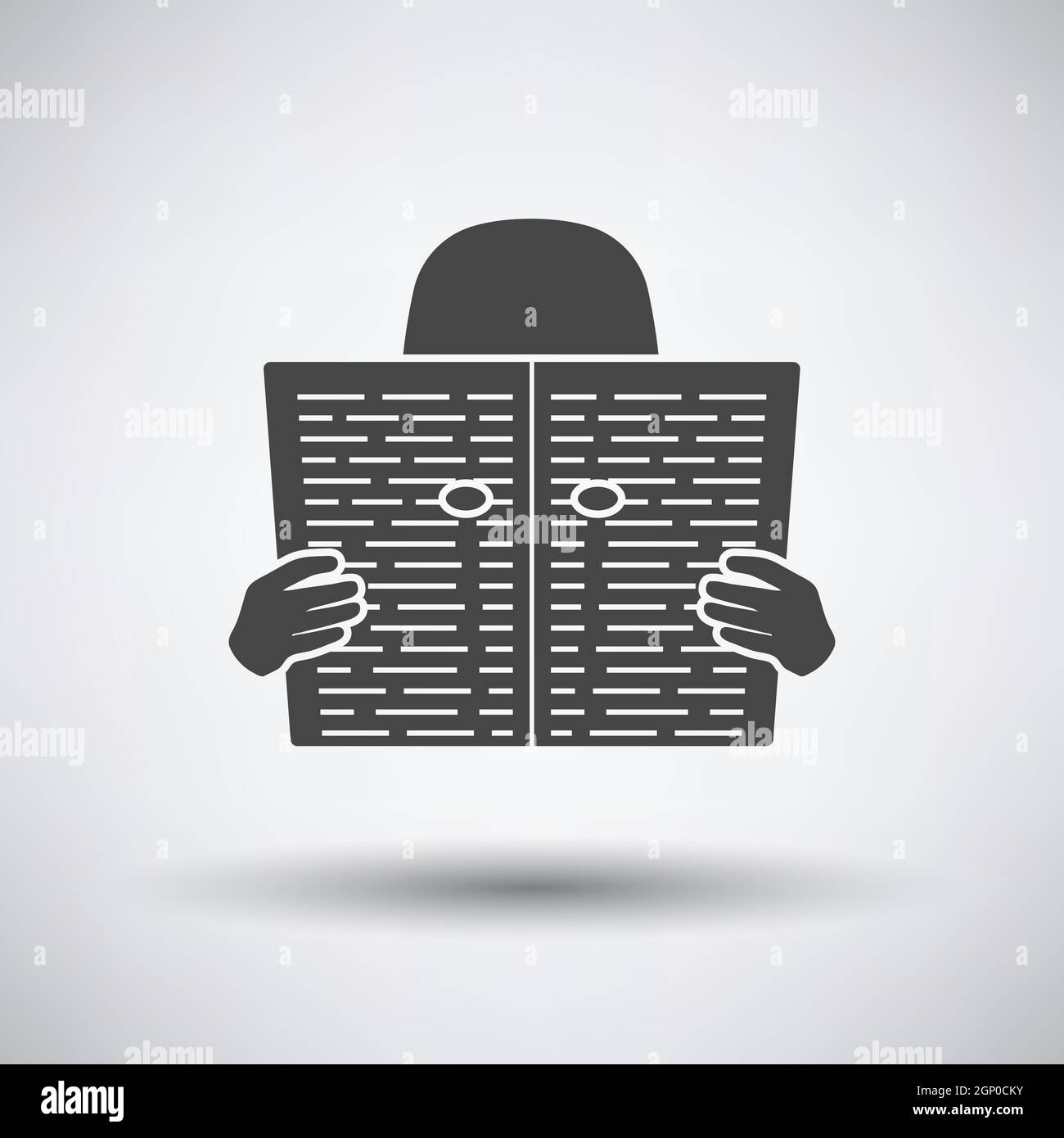 Newspaper Hole Icon Stock Vector Image & Art - Alamy