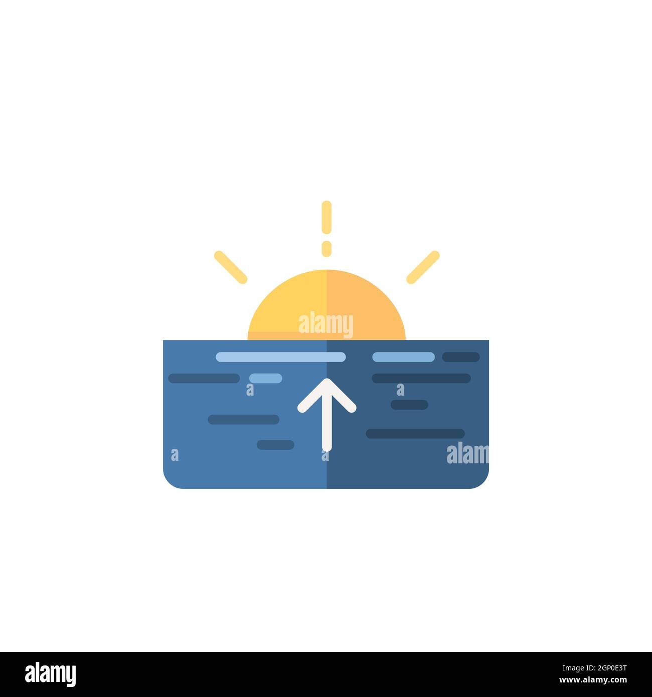 Weather glyph icon sky Cut Out Stock Images & Pictures - Alamy