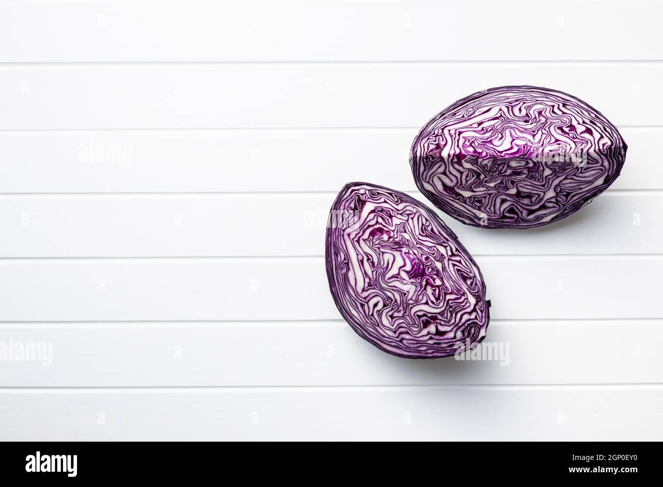 Overhead red cabbage on hi-res stock photography and images - Alamy