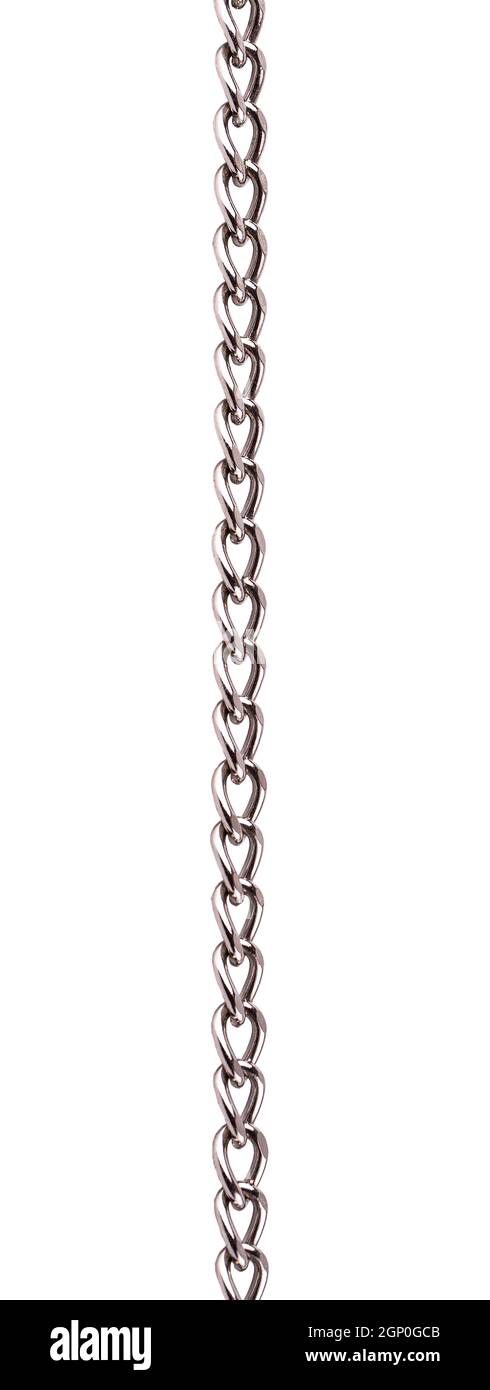 The Metal chain isolated on white with clipping path Stock Photo - Alamy