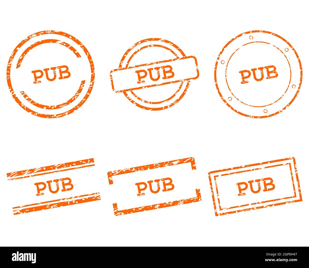 Pub sign stamps hi-res stock photography and images - Alamy