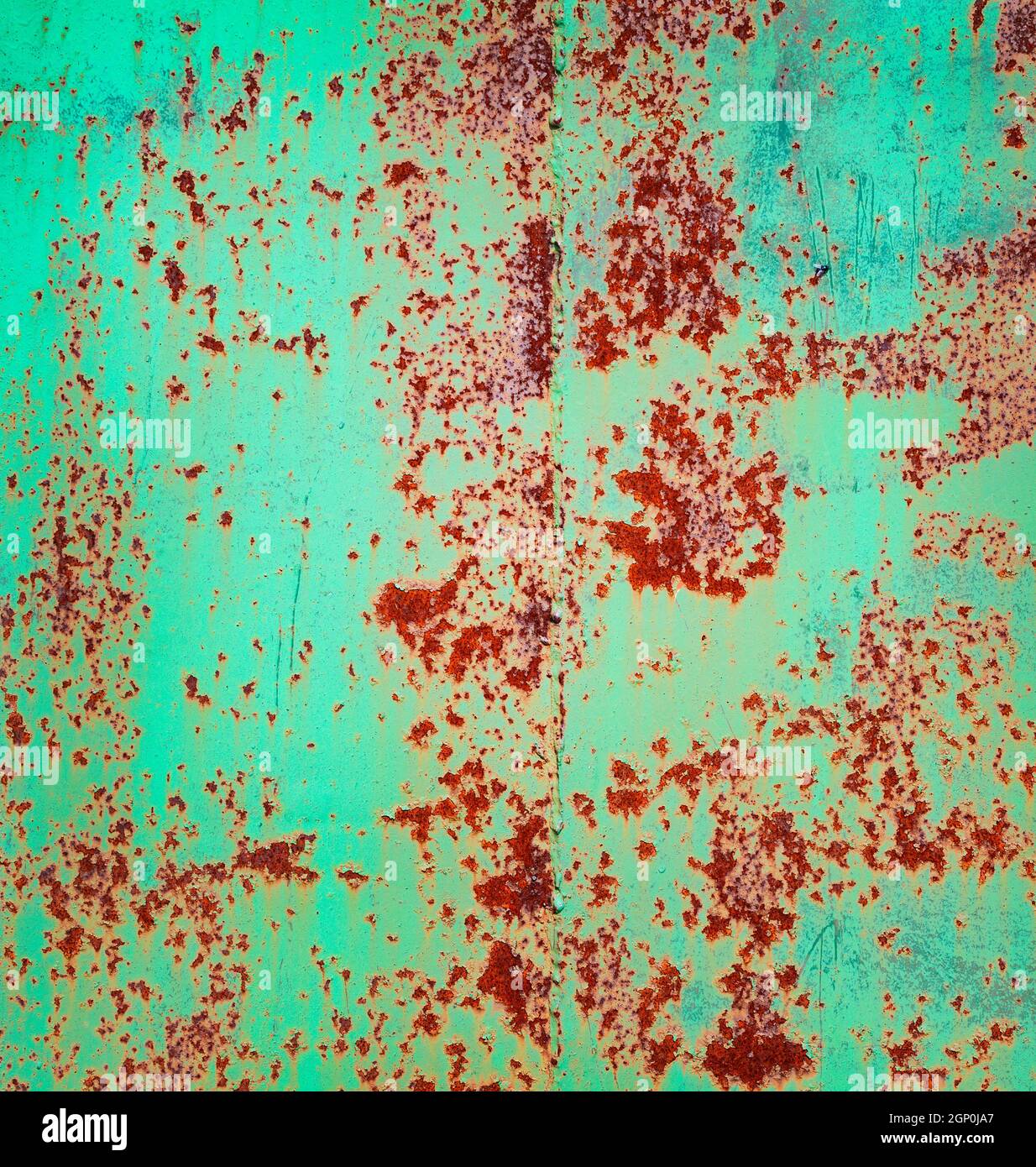 Green old painted metal texture. Close up Stock Photo - Alamy