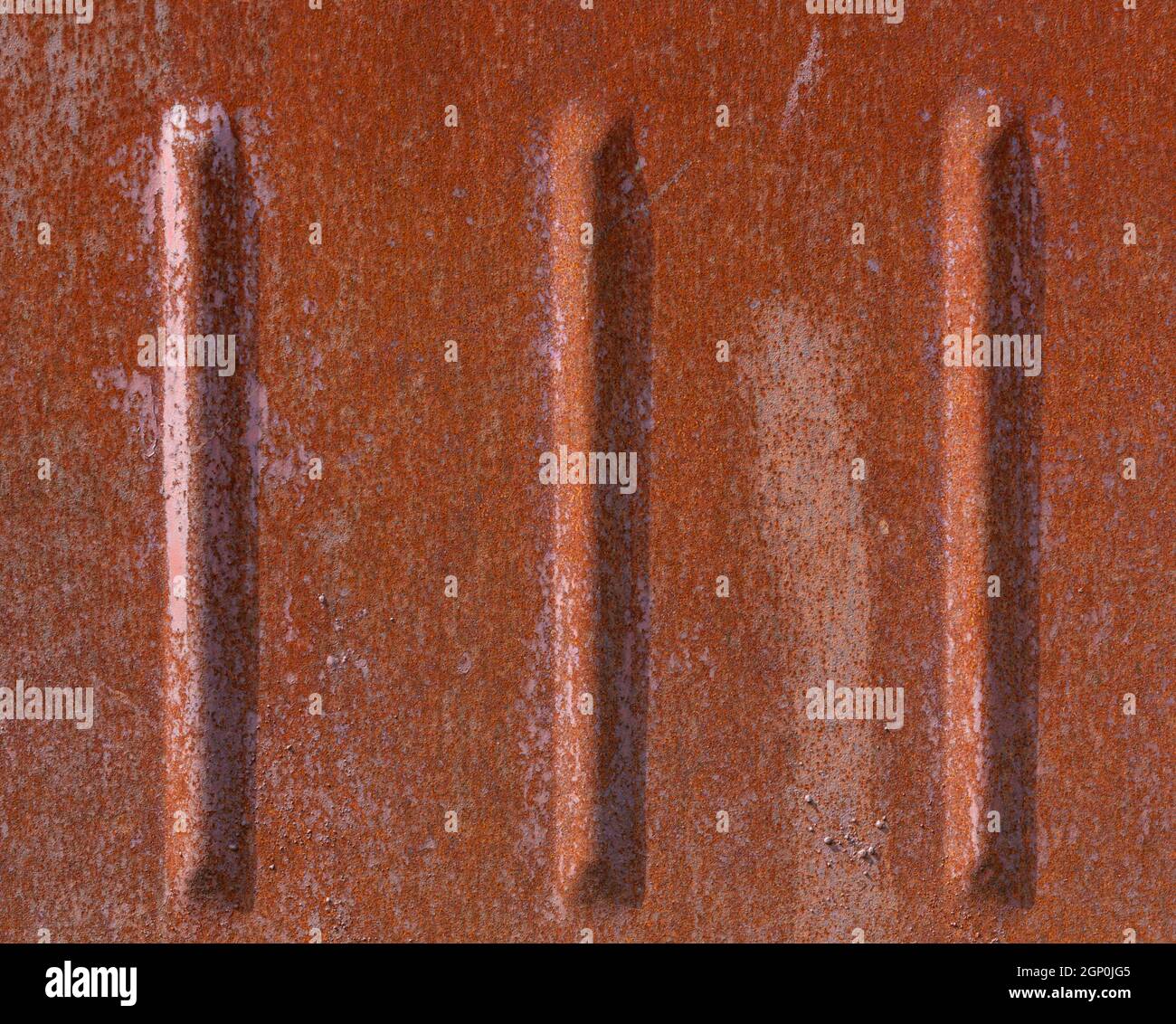 Red old painted metal texture. Close up Stock Photo - Alamy