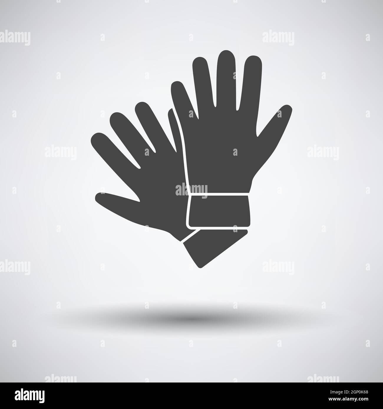 Pair of gray gloves hi-res stock photography and images - Alamy