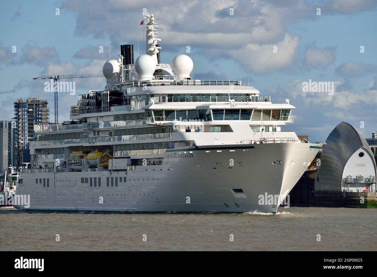 Crystal Endeavour, a 6* luxury expedition ship, operated by Crystal ...
