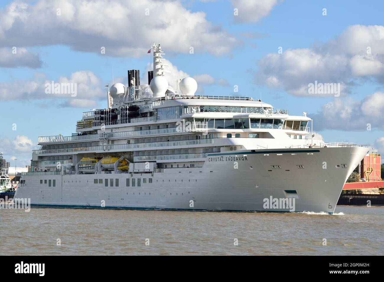 Crystal Endeavour, a 6* luxury expedition ship, operated by Crystal ...