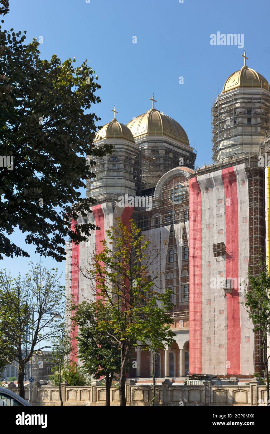 BUCHAREST, ROMANIA - AUGUST 16, 2021: The Biggest Orthodox church in ...